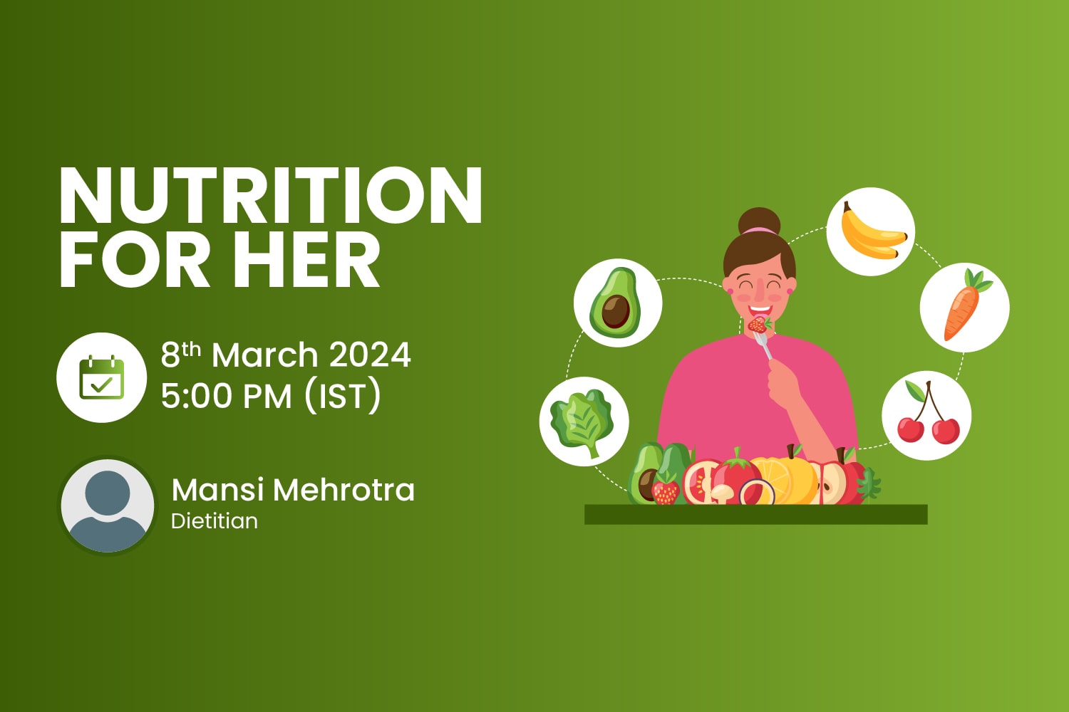 Nutrition for her - The Wellness Corner