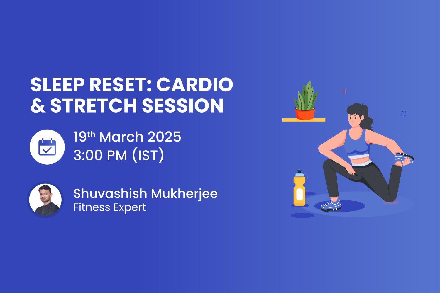 Sleep Reset: Cardio & Stretch Session - The Wellness Corner